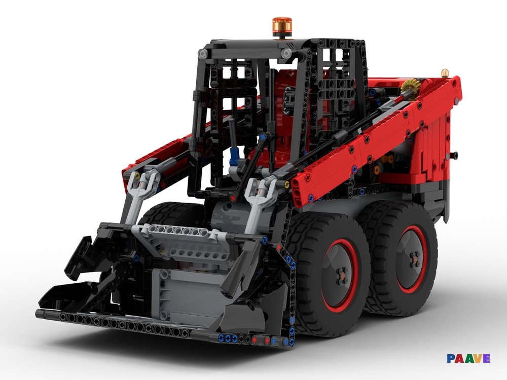 LEGO MOC-257654 42082 Skid Steer Loader by paave | Rebrickable - Build ...