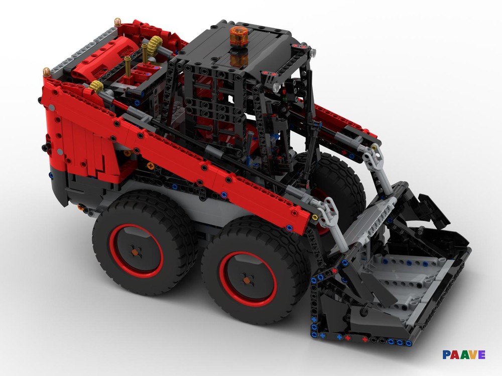 LEGO MOC-257654 42082 Skid Steer Loader by paave | Rebrickable - Build ...