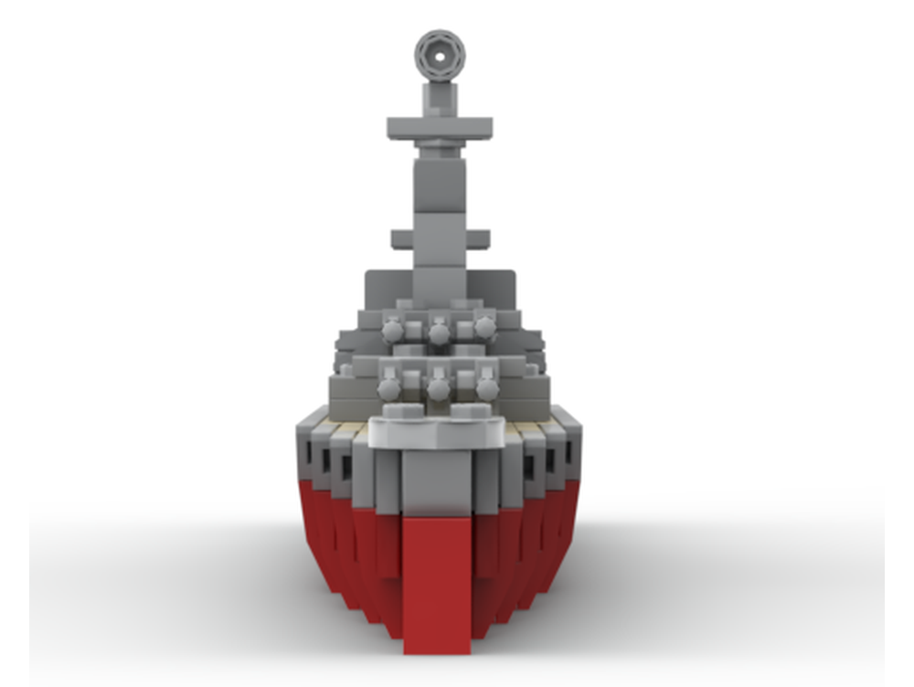 LEGO MOC-257683 USS Alabama (1/700th scale) by Coltbuilt Designs ...