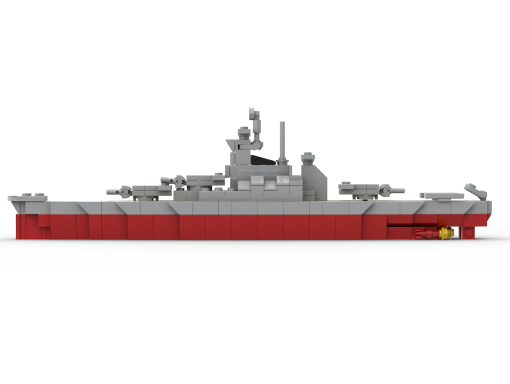 LEGO MOC-257683 USS Alabama (1/700th scale) by Coltbuilt Designs ...