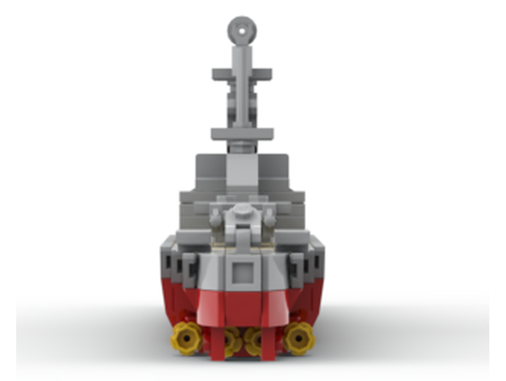 LEGO MOC-257683 USS Alabama (1/700th scale) by Coltbuilt Designs ...
