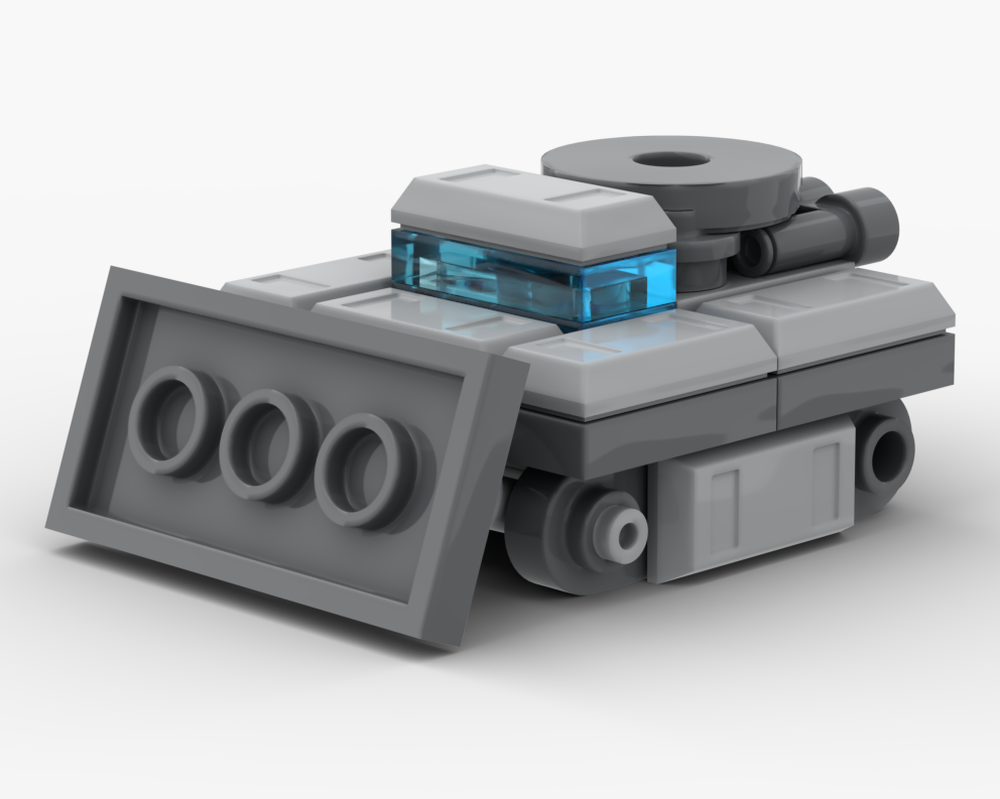 LEGO MOC-257693 Mini-Bulldozer by UncleBrickly | Rebrickable - Build ...