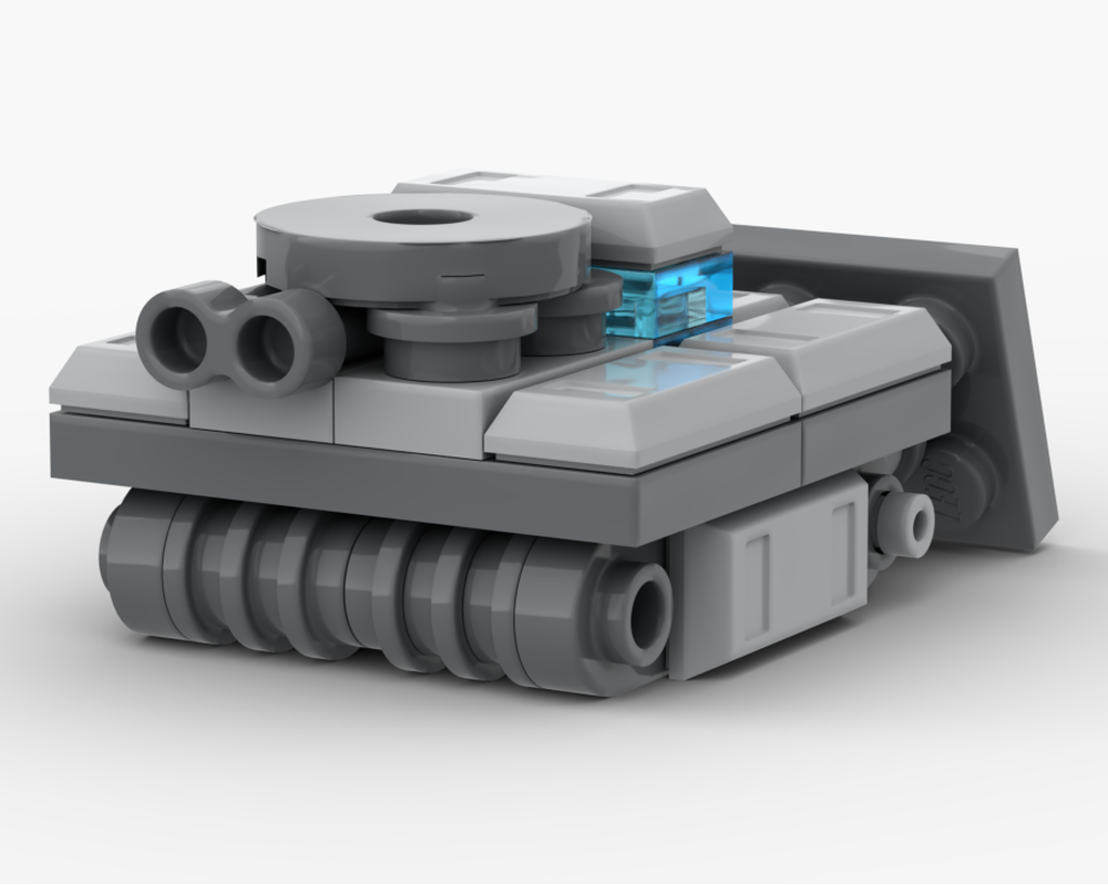 LEGO MOC-257693 Mini-Bulldozer by UncleBrickly | Rebrickable - Build ...