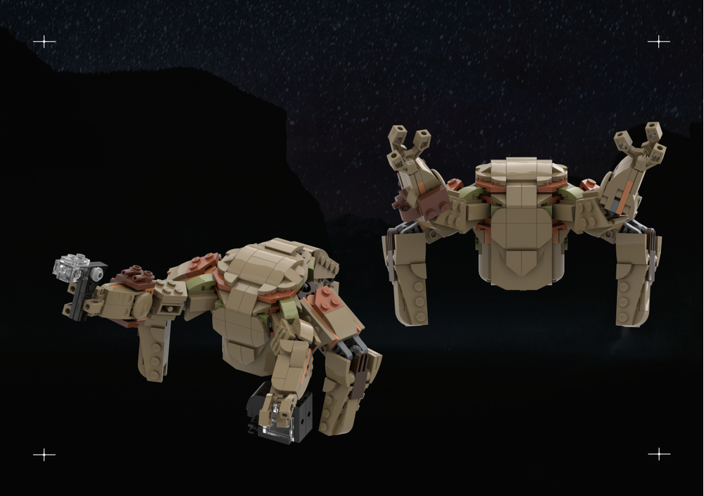 LEGO MOC-257725 Scary Space Monster by The_Astral_J | Rebrickable ...