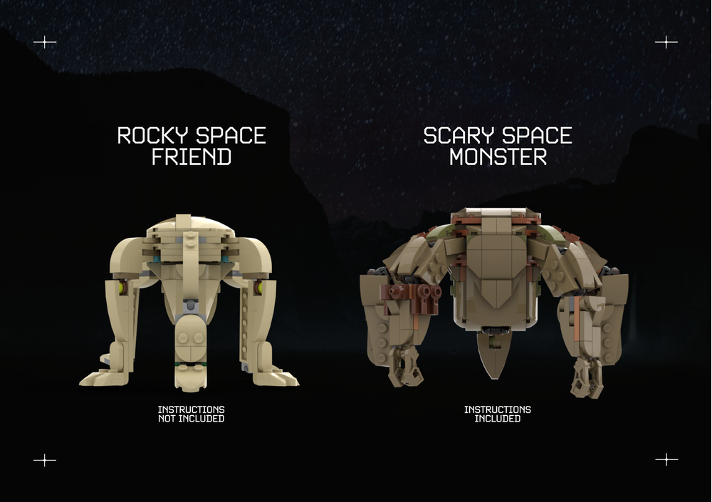 LEGO MOC-257725 Scary Space Monster by The_Astral_J | Rebrickable ...
