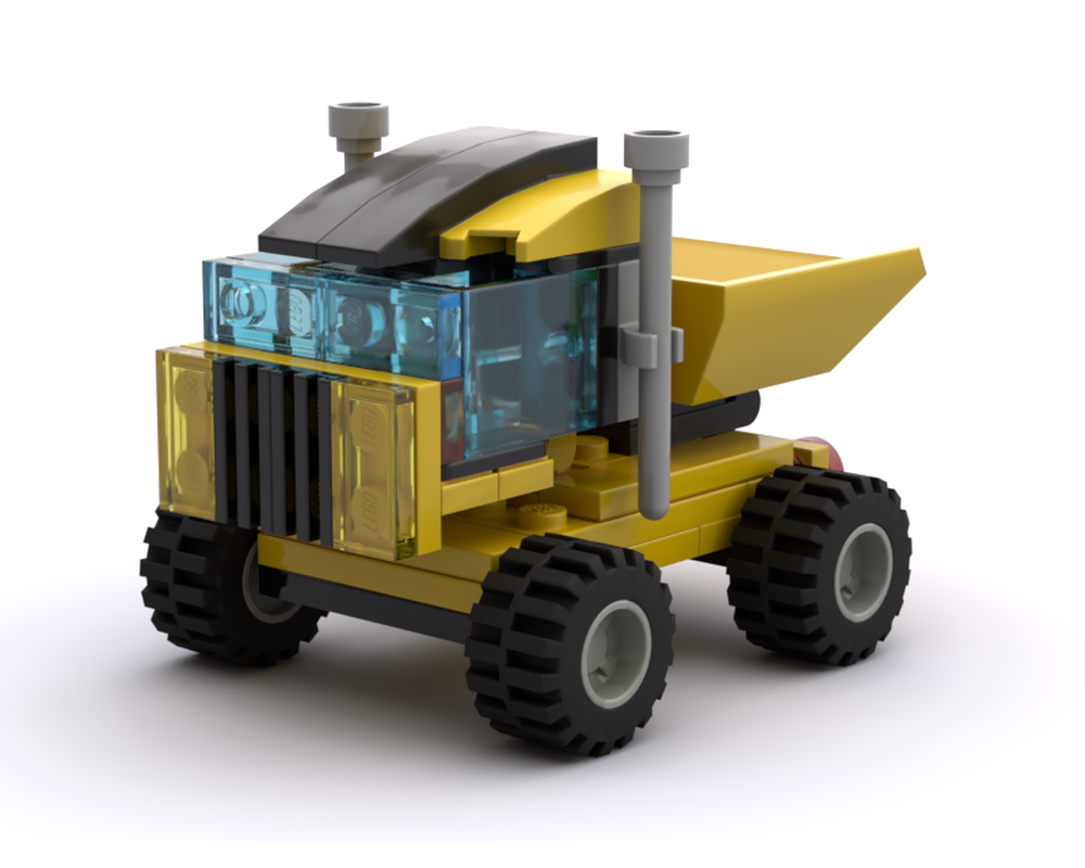 LEGO MOC Quick Haul Truck by LegoOri | Rebrickable - Build with LEGO