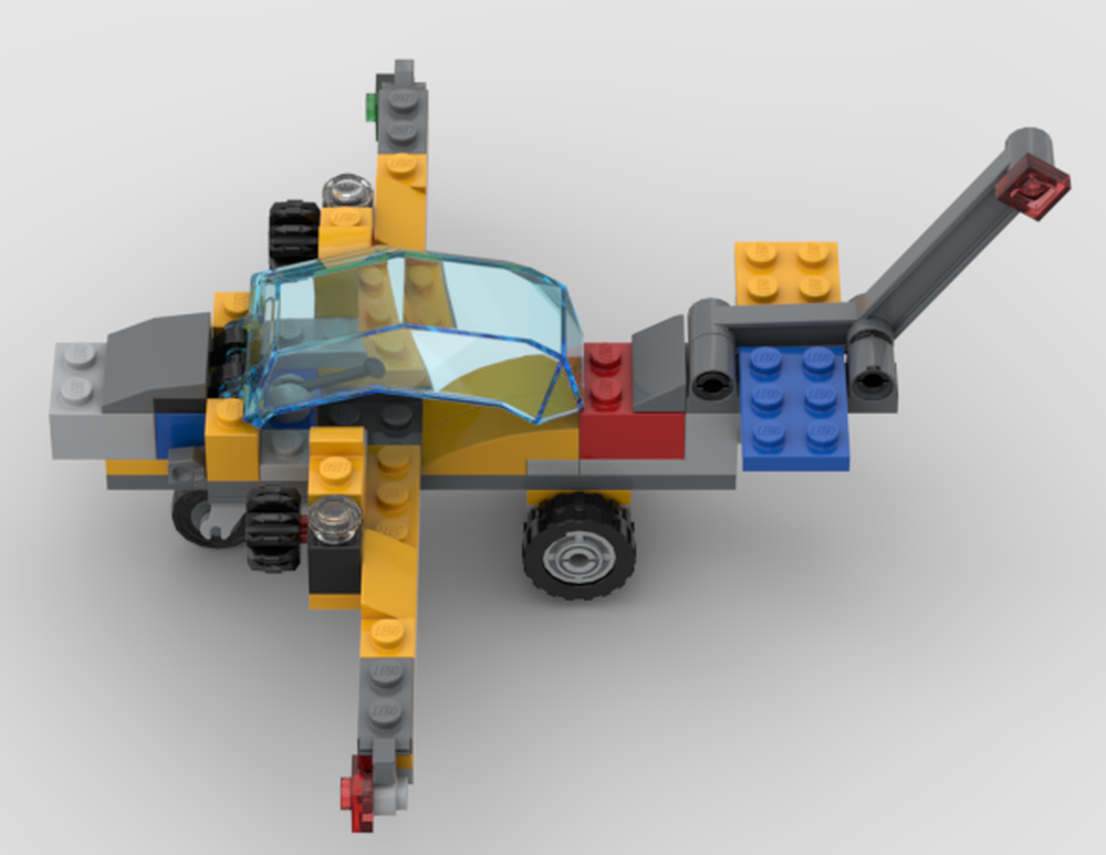 LEGO MOC-257813 Lego 60158 Helicopter Alt Plane by Samthegoatguy ...