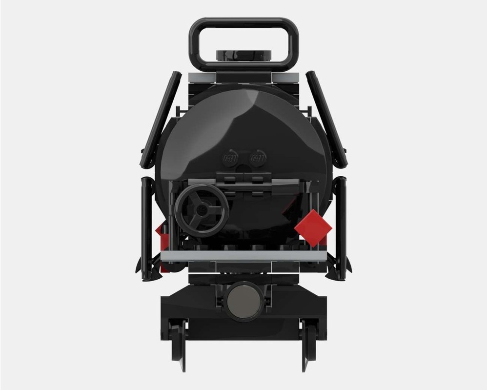 LEGO MOC-257869 30k Gallon Tank Car by E-05 | Rebrickable - Build with LEGO