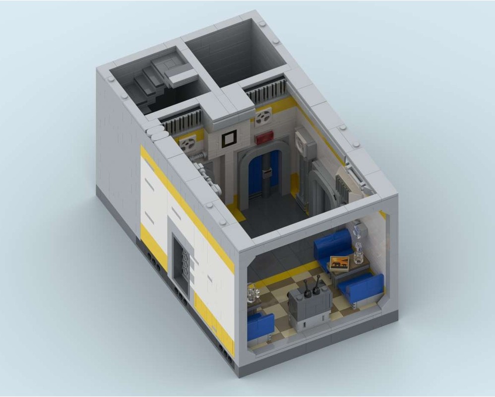 LEGO MOC-257914 Fallout Vault 42 - Elevator - Front Module - V1 by ...