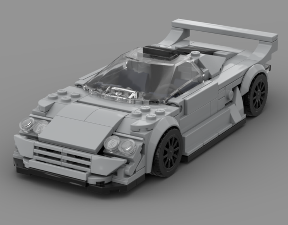 LEGO MOC-257945 mercedes clk gtr moc by Malmatic | Rebrickable - Build ...