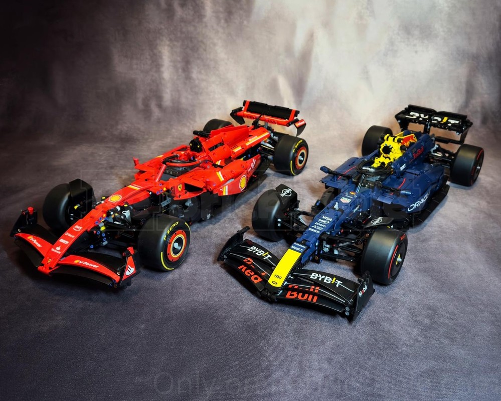 LEGO MOC-257962 LEGO Technic F1 RC Bundle – Red Bull RB20 & SF-24 by ...