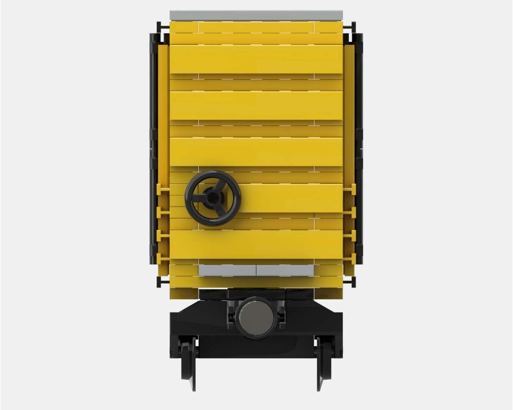 LEGO MOC-257974 60ft Boxcar High Cube Double Door by E-05 | Rebrickable ...