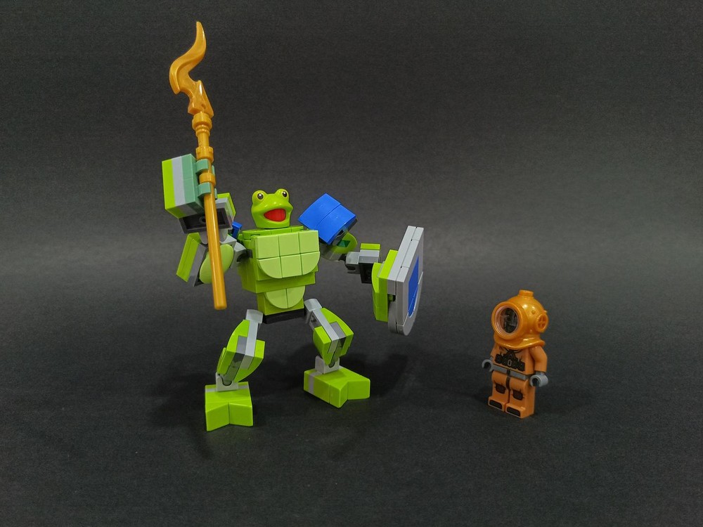 LEGO MOC-258000 Frog guardian by NoParadise_Bricks | Rebrickable ...