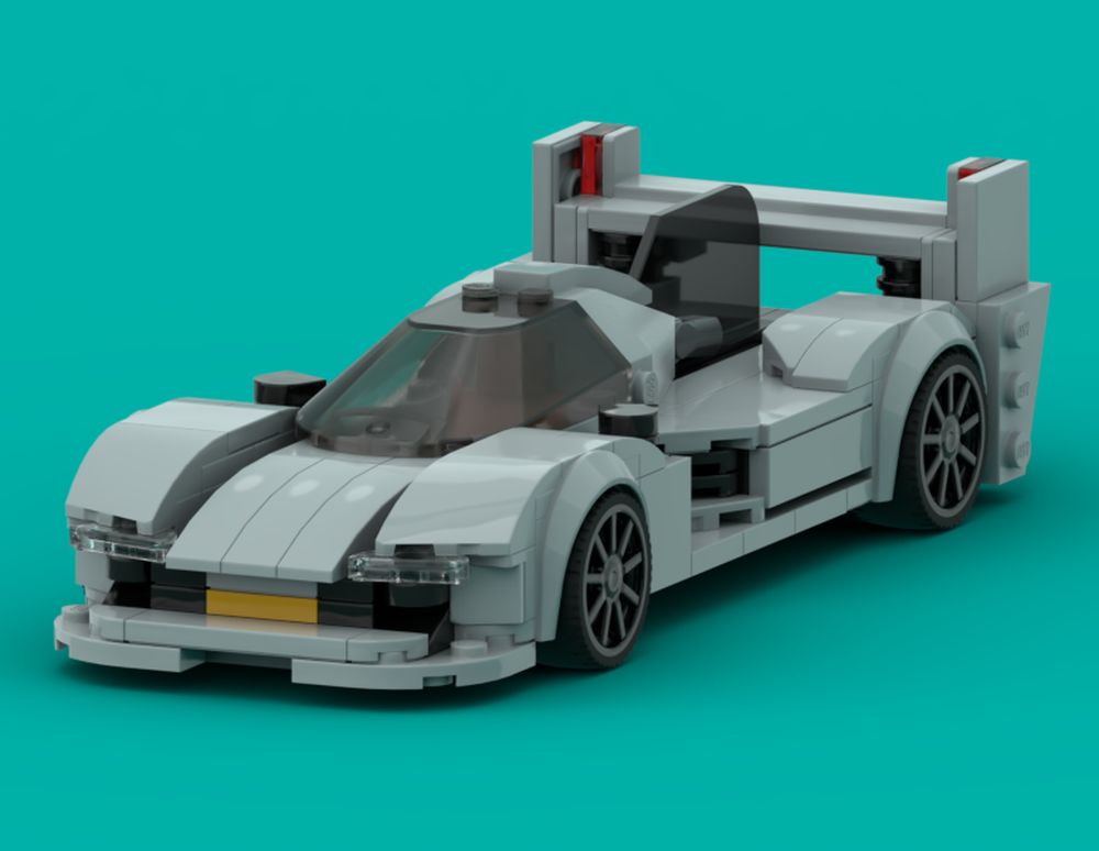 LEGO MOC-258020 76916 Porsche 963 RSP mod by KKS Speed Champion Mocs ...