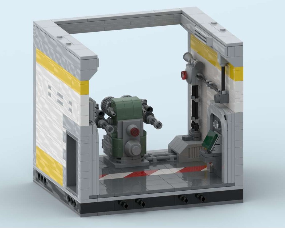 LEGO MOC-258096 Fallout Vault 42 - Elevator - Front Module - V1 by ...
