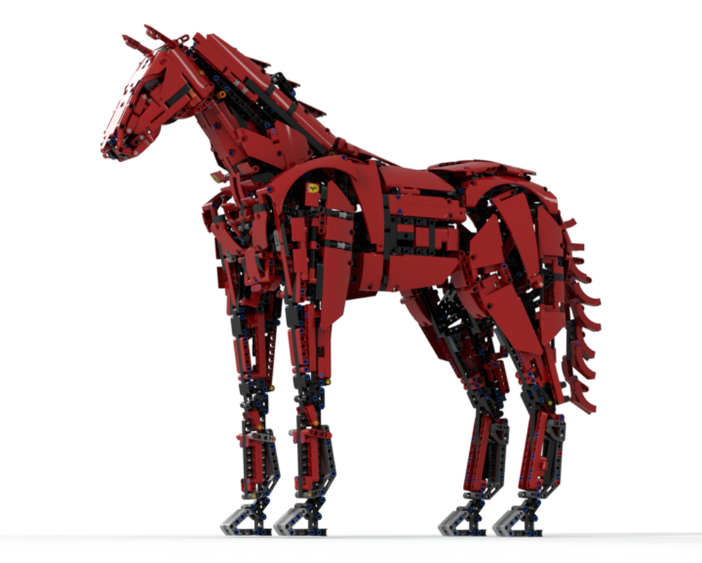 LEGO MOC-258106 HORSE STATUE by mechahn | Rebrickable - Build with LEGO