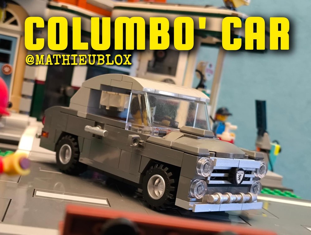 LEGO MOC-258121 Columbo's car (Peugeot 403) by MathieuBlox ...