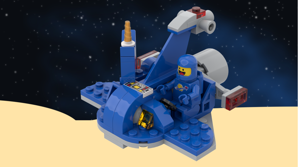LEGO MOC-258123 Classic Space Reimagined: Astro Flyer (Benny and ...