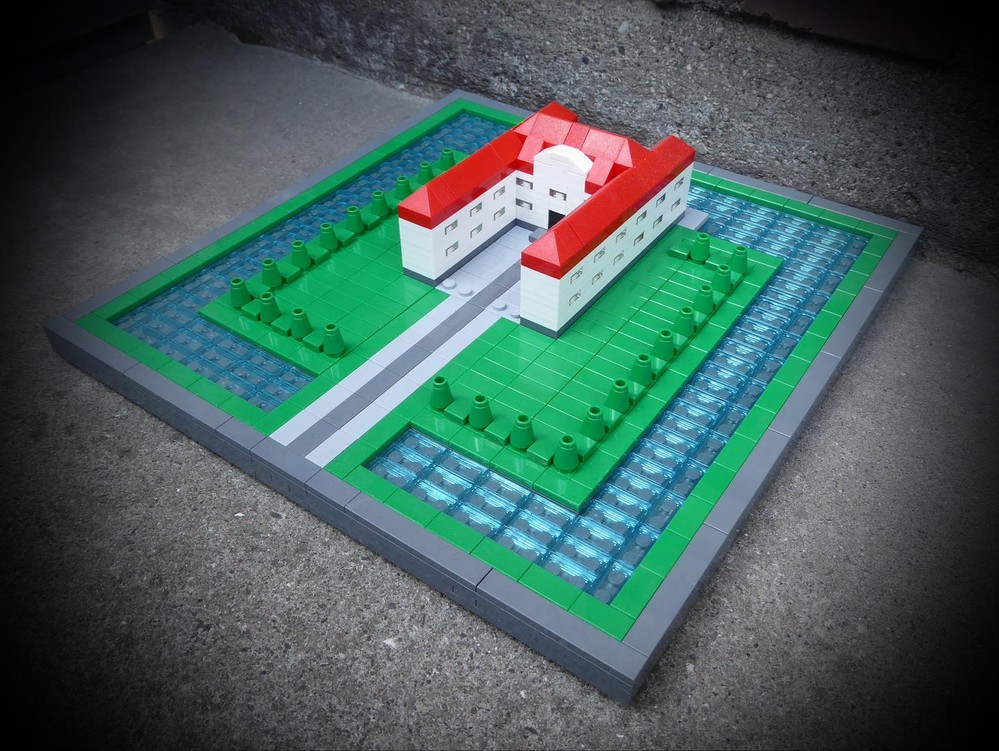 LEGO MOC Clausholm Slot by perbonde | Rebrickable - Build with LEGO