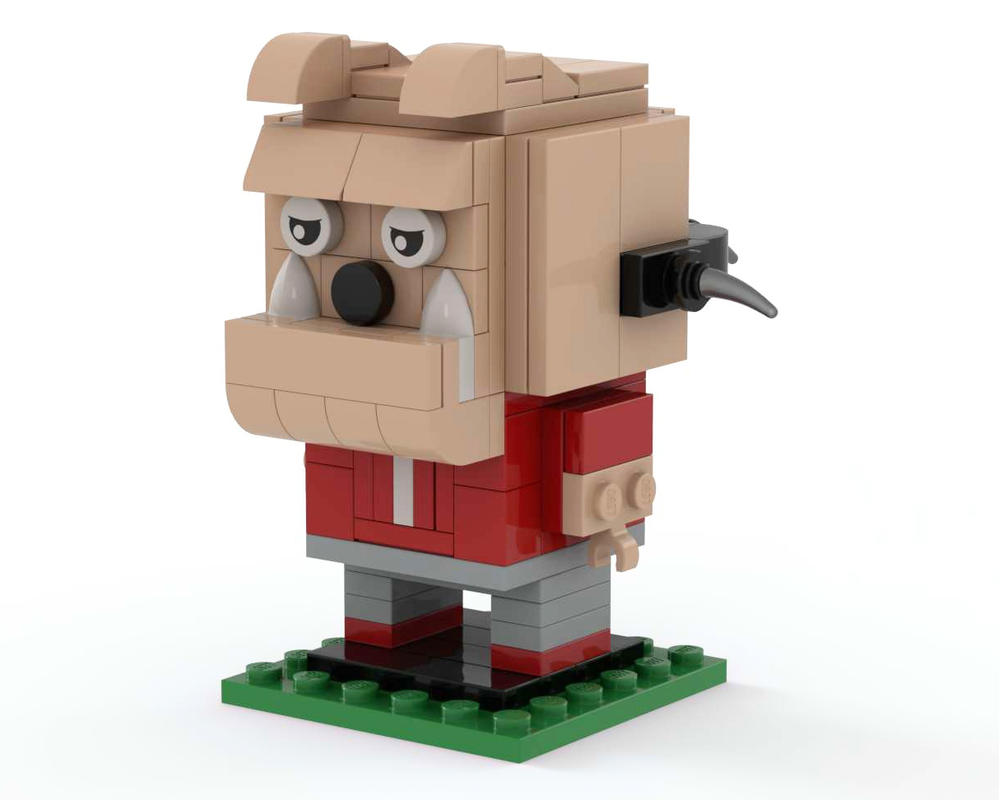 LEGO MOC-258176 Hairy Dawg (Georgia) Brickhead by Timmy_Bricks ...