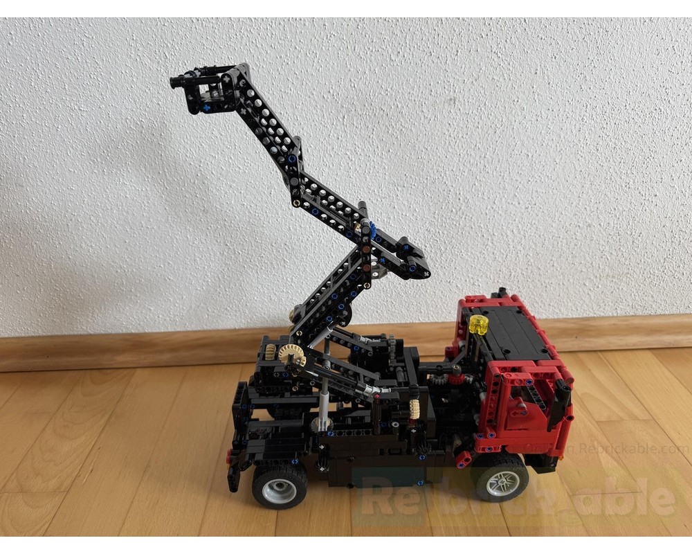 LEGO MOC-258230 Mini Mobile Articulated Boom Lift by etaleTechnic ...