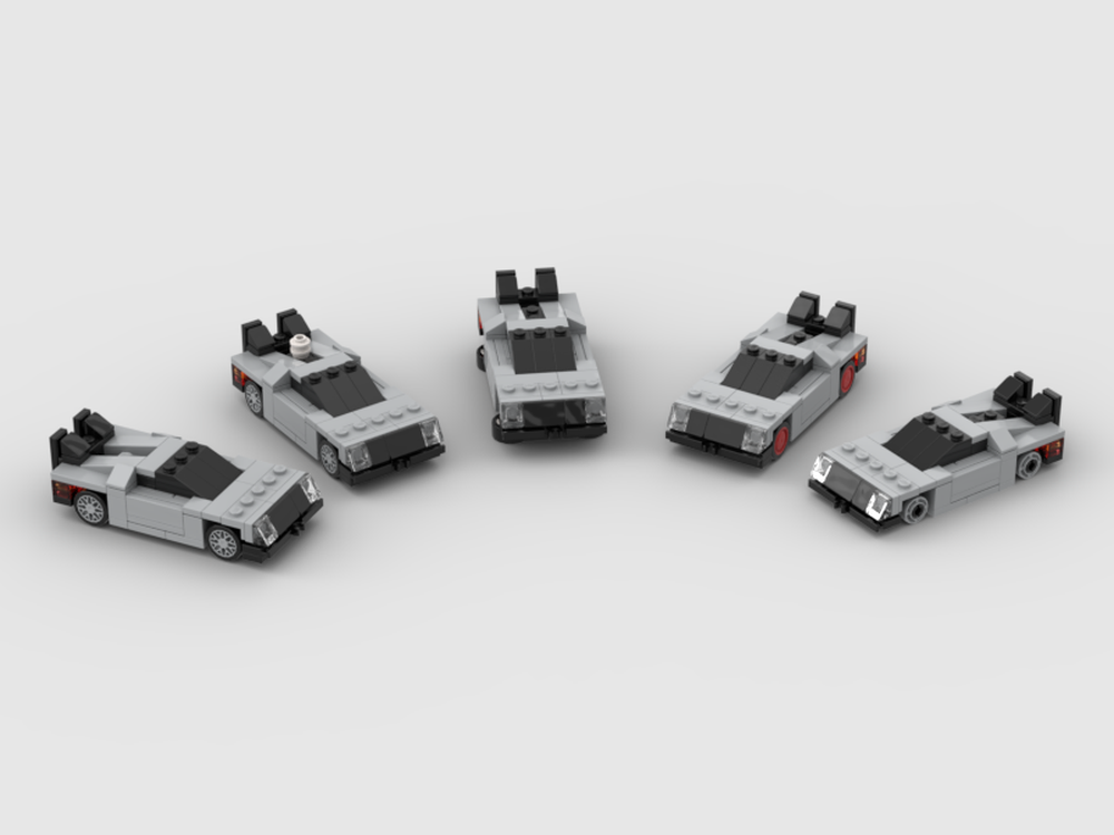LEGO MOC-258571 The Back to the future bundle by Adr098 | Rebrickable ...