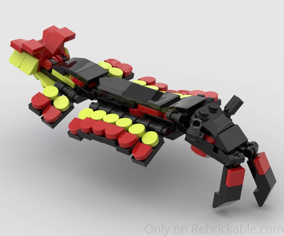LEGO MOC-258610 Anomalocaris canadensis - 31159 by Morrz | Rebrickable ...