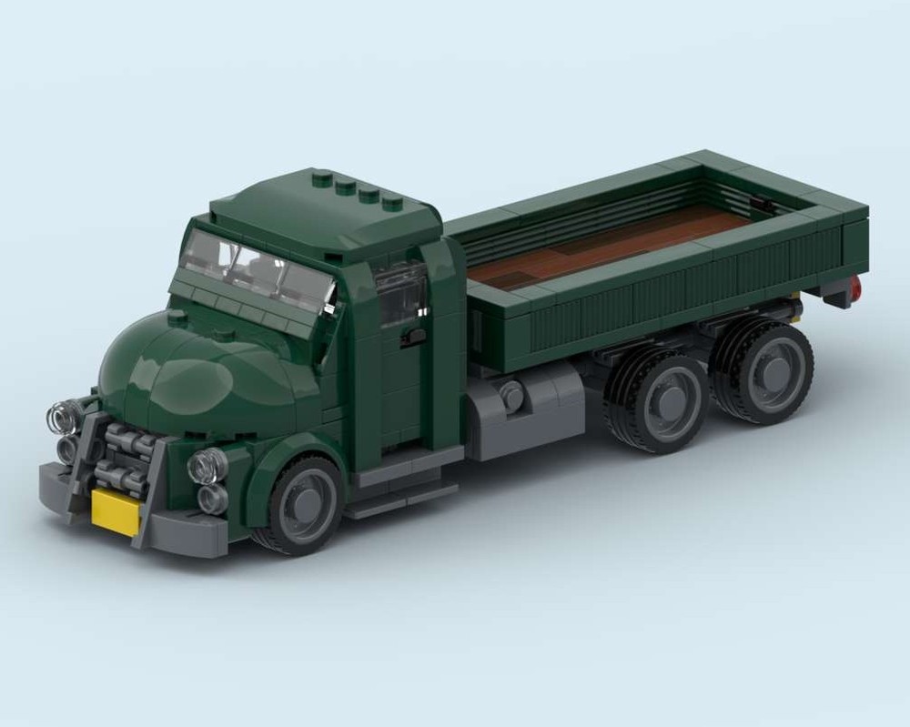 LEGO MOC-258669 Fallout Brawn Truck - Military Flatbed by Bricktopolis ...