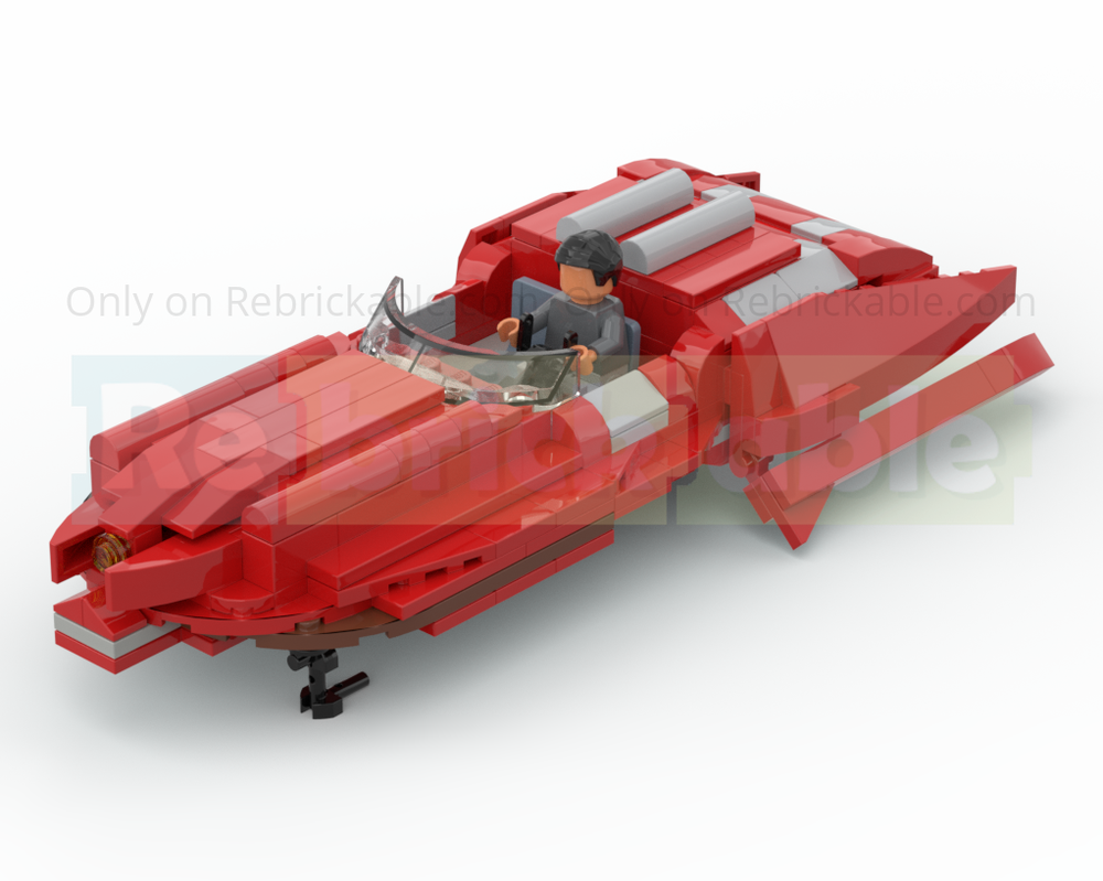 LEGO MOC-258723 Bail Organa's XJ-2 airspeeder by ASOR_Bricks ...