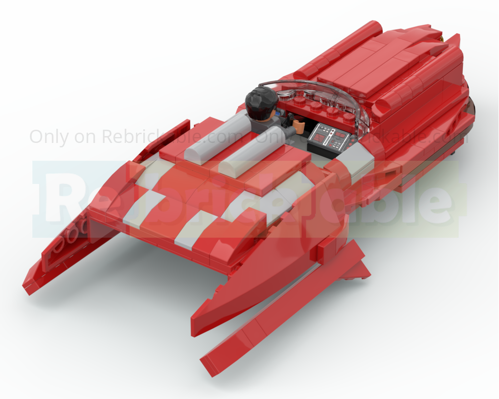 LEGO MOC-258723 Bail Organa's XJ-2 airspeeder by ASOR_Bricks ...