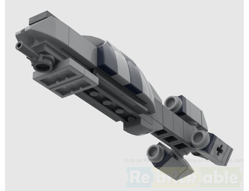 LEGO MOC-258796 Miniature Recusant (to-scale with Lucrehulk) by ...