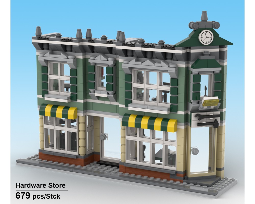LEGO MOC Hardware Store by Lukas_de | Rebrickable - Build with LEGO