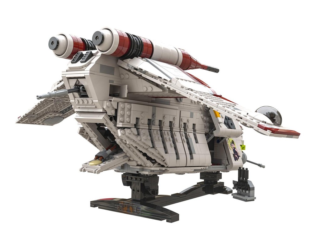 LEGO MOC-258995 Side Builds for Republic Gunship by Brick Silver ...
