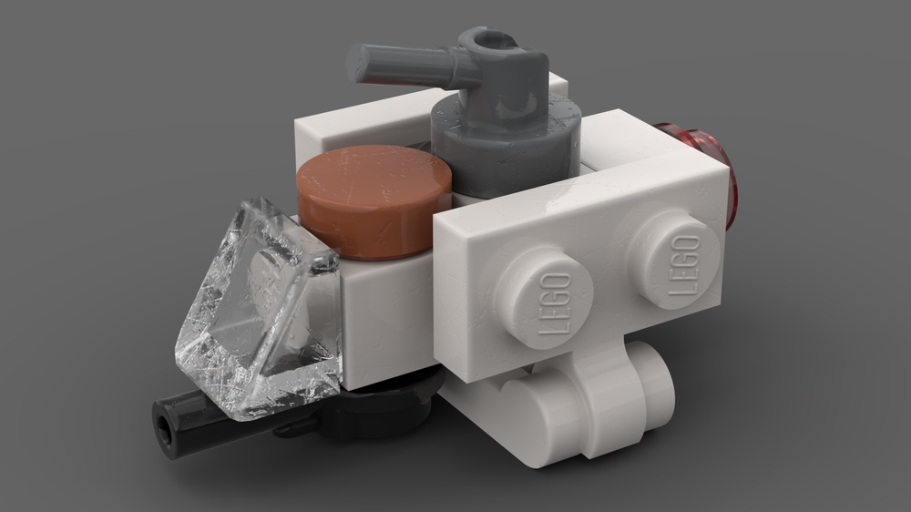 LEGO MOC-259016 Micro Phantom 1 (1:450~) by Wolfjockey9 | Rebrickable ...