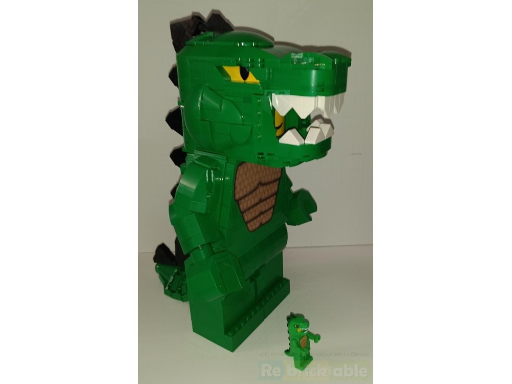 LEGO MOC-259042 Dino Suit Mega-fig by WarsawDrake | Rebrickable - Build ...