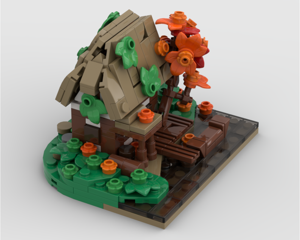LEGO MOC-259186 Medieval Fisher - Expansion for Mini Blaustein Castle ...