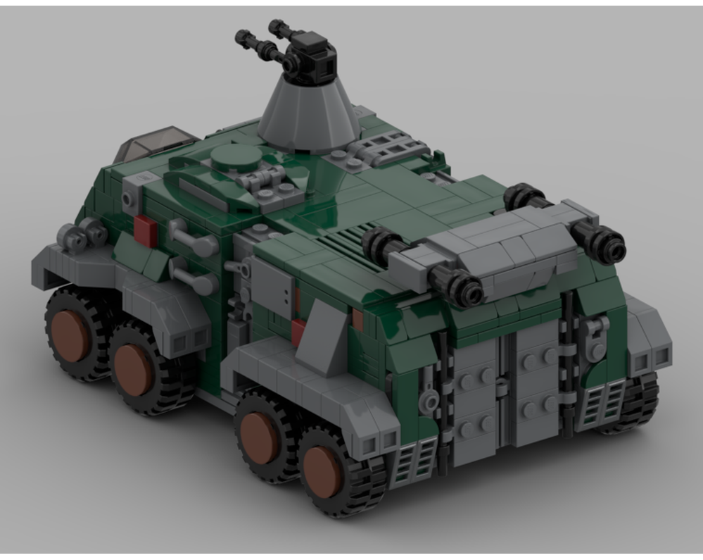 LEGO MOC-259189 Verd'Ulik armoured transport (Death Watch APC) by Krieg ...