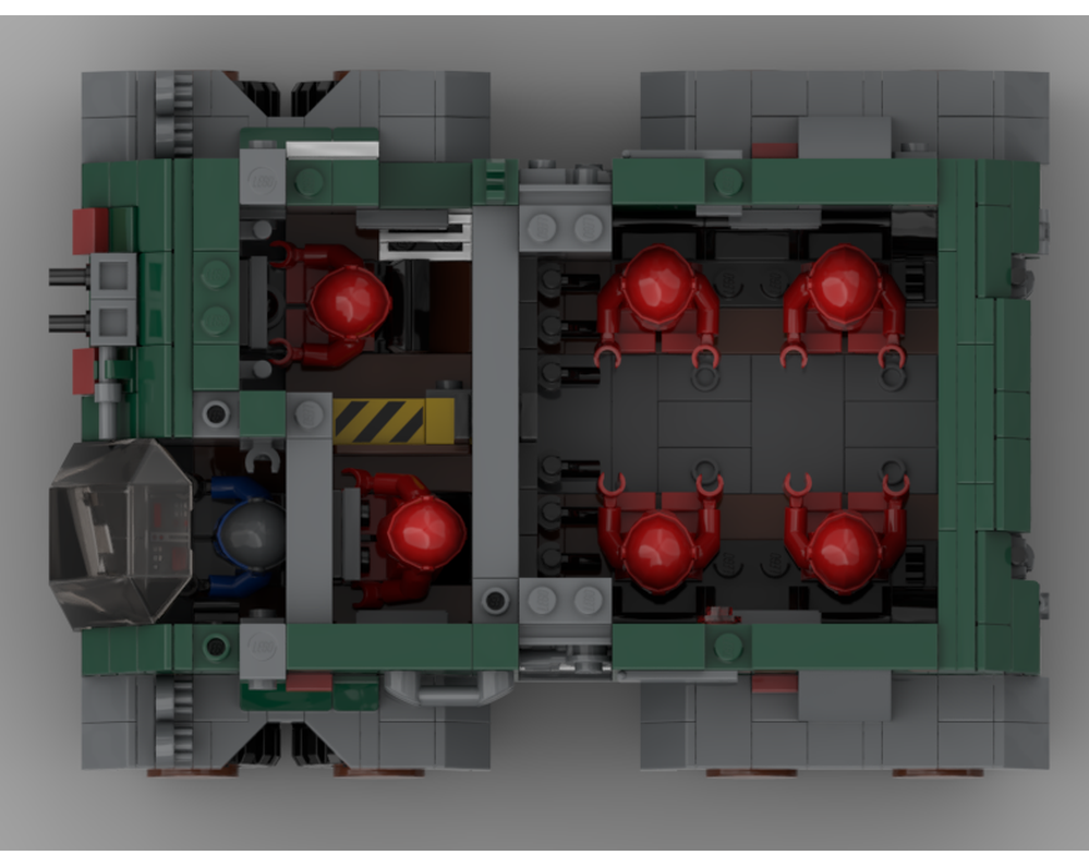 LEGO MOC-259189 Verd'Ulik armoured transport (Death Watch APC) by Krieg ...