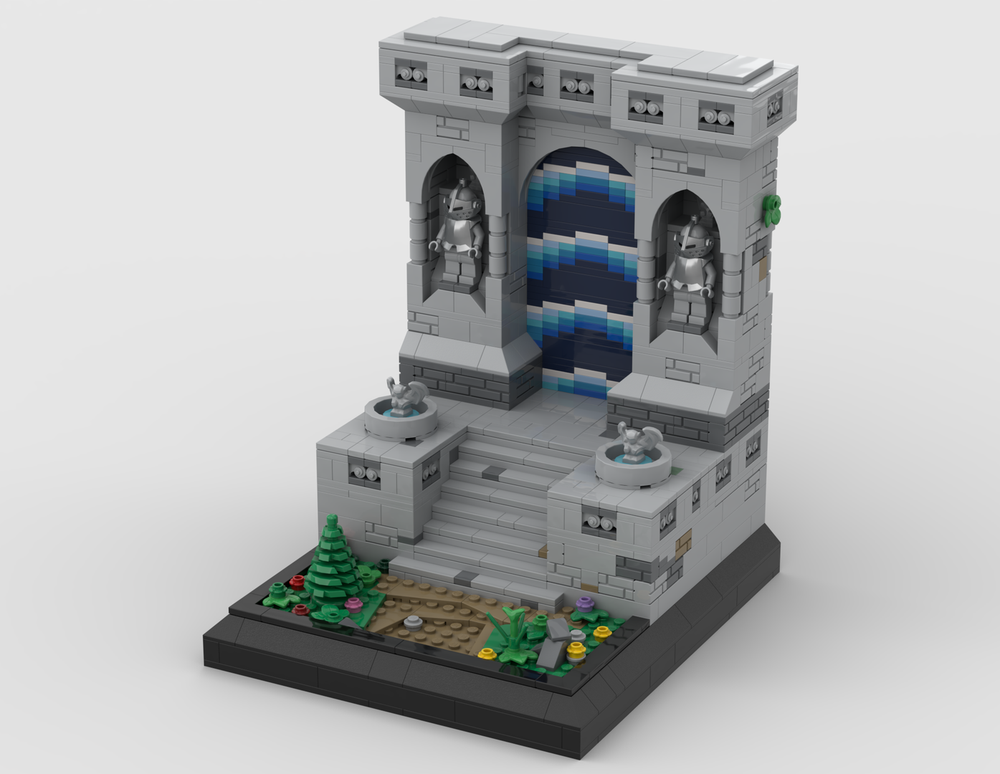 LEGO MOC-259249 Bookend Portal by szandris89 | Rebrickable - Build with ...