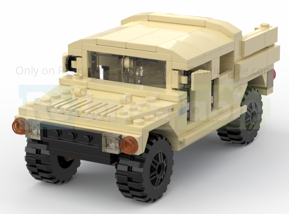 LEGO MOC-259330 M1123, no turret by ASOR_Bricks | Rebrickable - Build ...