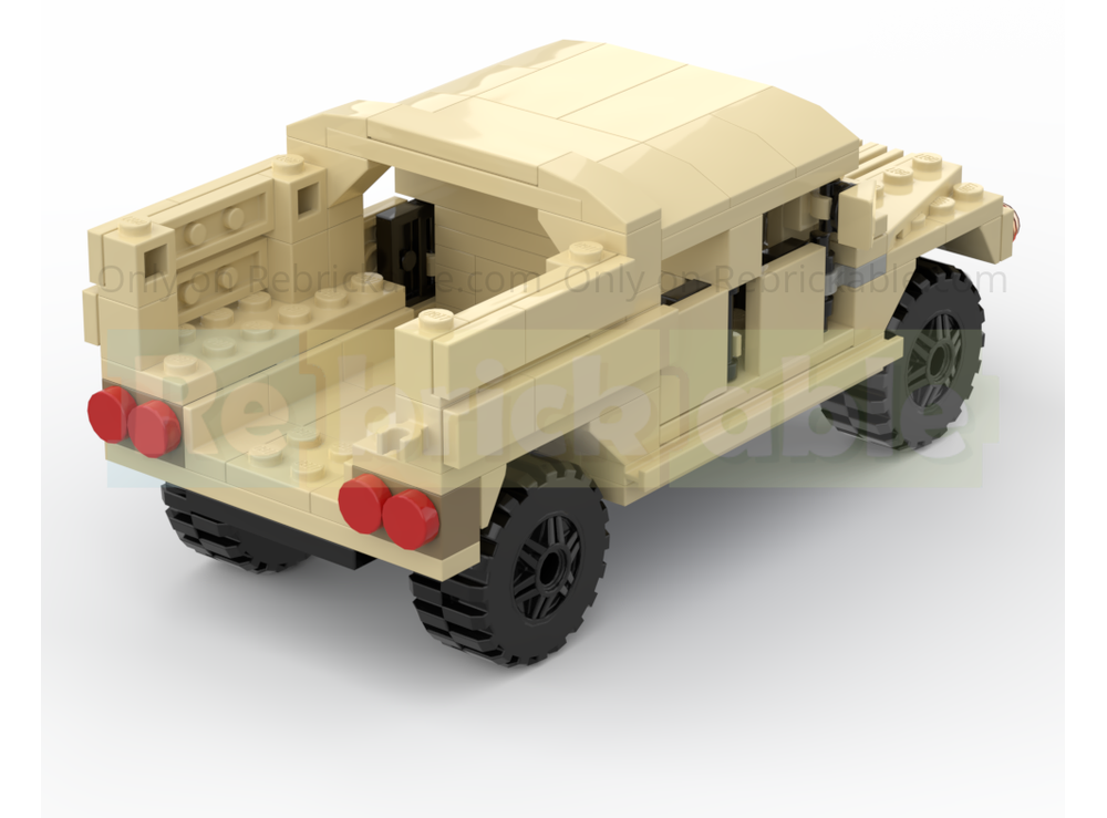 LEGO MOC-259330 M1123, no turret by ASOR_Bricks | Rebrickable - Build ...