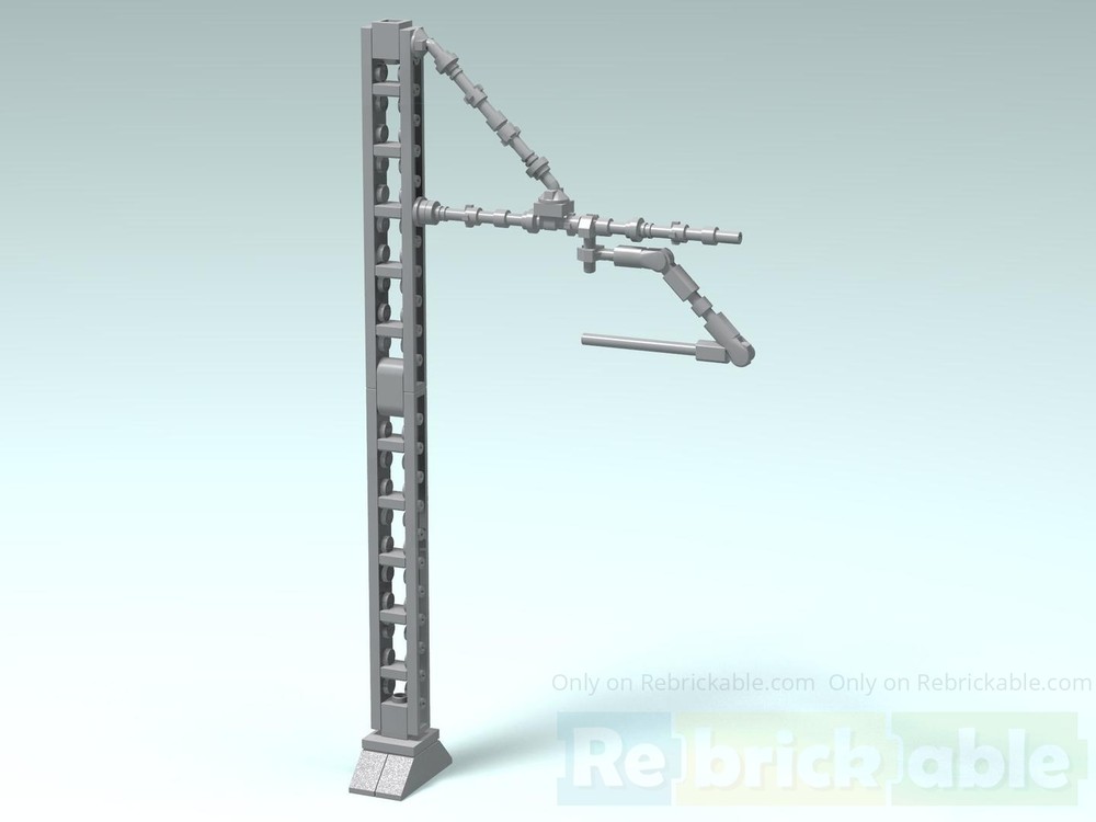 LEGO MOC-259357 FS Type LS single Catenary Mast by _brick_lord ...