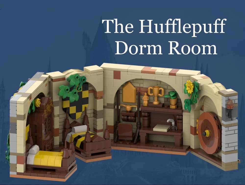 LEGO MOC-259477 Huffle-puff Dorm Room by flourishandbricks ...