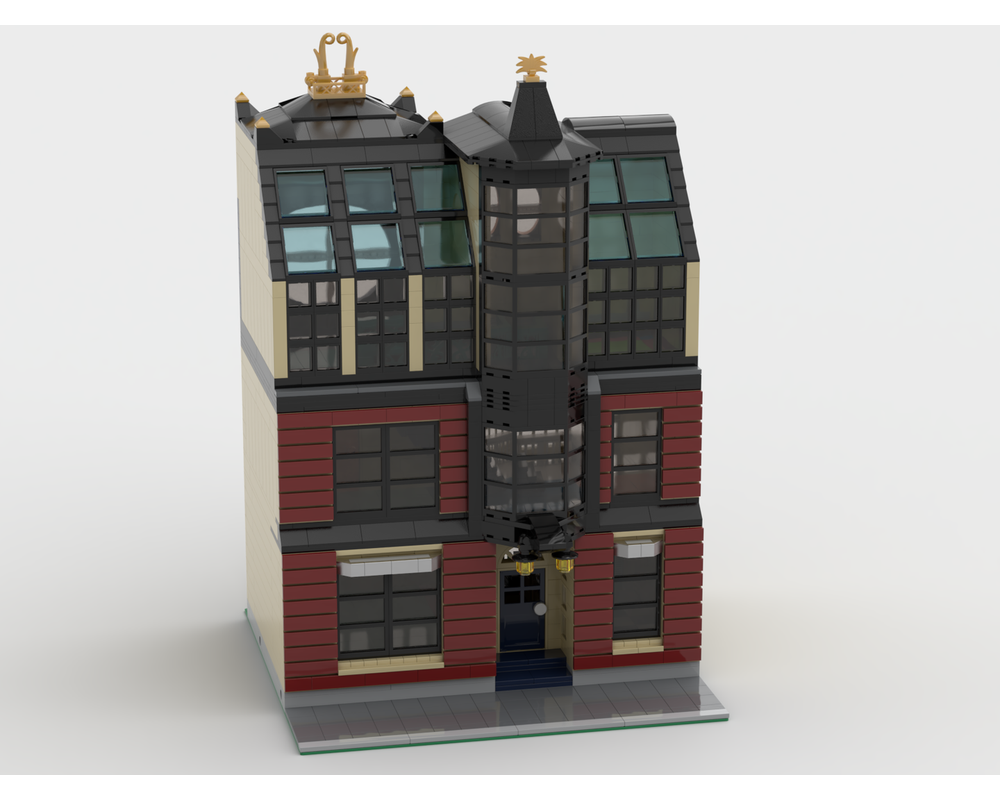 LEGO MOC Big Window Studio House by zero_g_is_fun | Rebrickable - Build ...