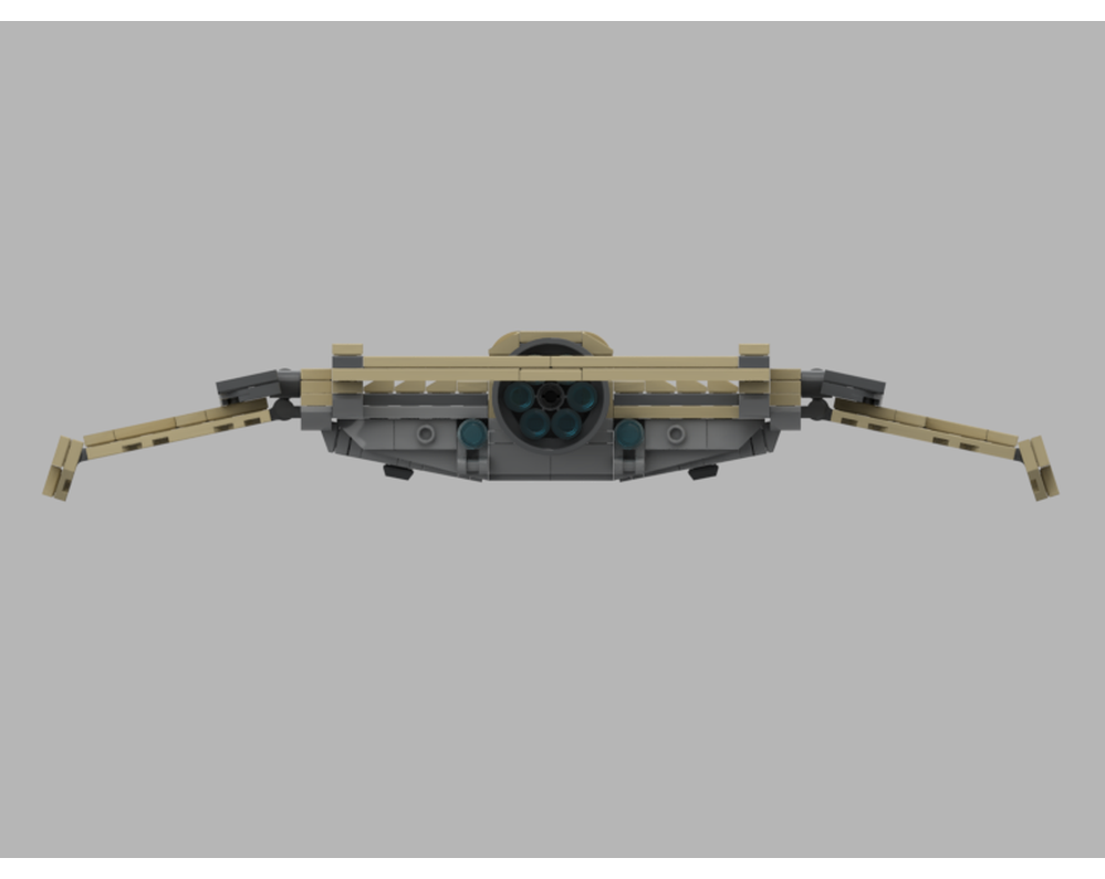 LEGO MOC-259534 Cloakshape starfighter by Krieg_15 | Rebrickable ...
