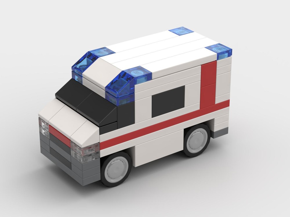 Lego Moc Micro Rescue Van Austria By Tec Sau Rebrickable Build