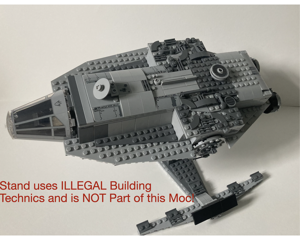 LEGO MOC-259610 Barloz class medium freighter Alternative for set 75257 ...