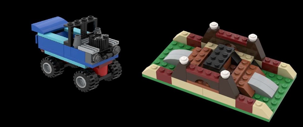 LEGO MOC Mud race by l_hendriksen | Rebrickable - Build with LEGO
