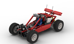 LEGO MOC-19517 4WD RC Buggy (Technic 2018) | Rebrickable - Build with LEGO