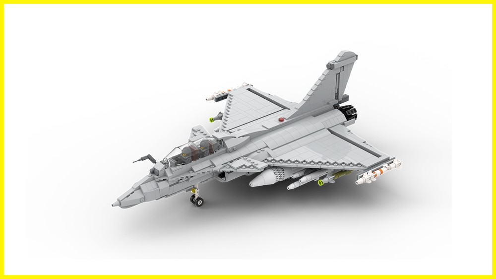 LEGO MOC Dassault RAFALE | 1:33 Minifigure Scale by DarthDesigner ...